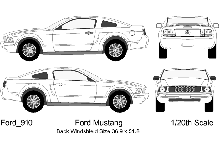 Pro Vehicle Outlines: Templates