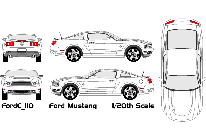 Pro Vehicle Outlines: Templates