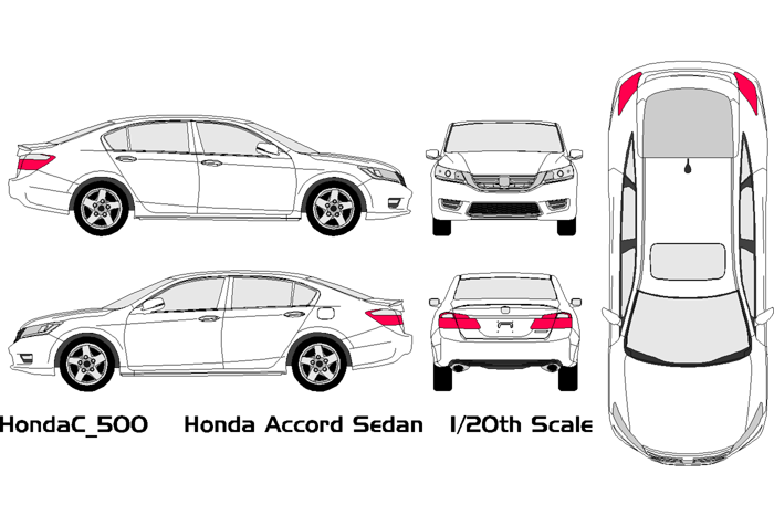 Pro Vehicle Outlines: Templates