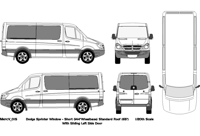 Pro Vehicle Outlines: Templates