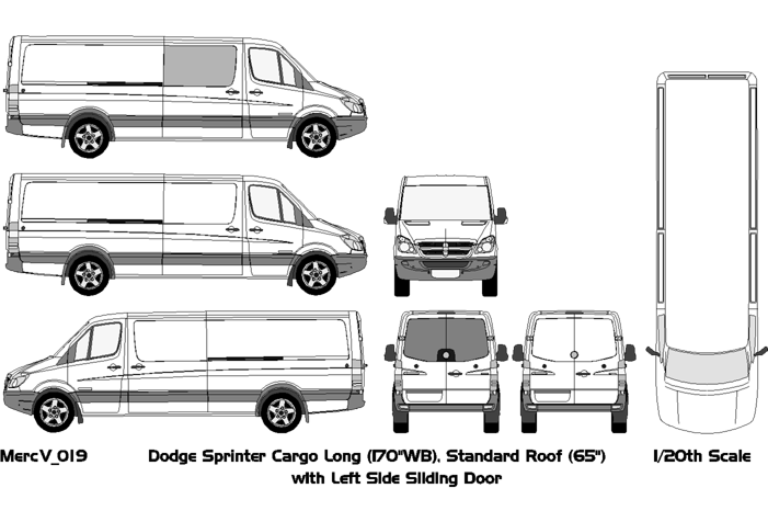 Pro Vehicle Outlines: Templates
