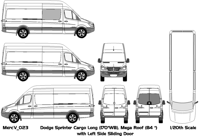 Pro Vehicle Outlines: Templates