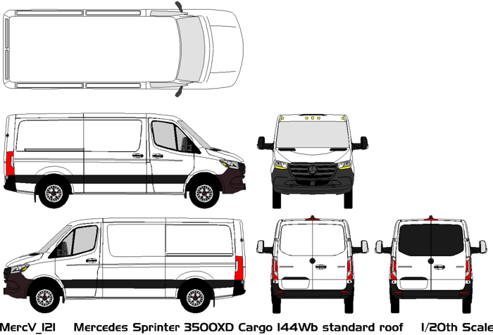 Pro Vehicle Outlines: Templates