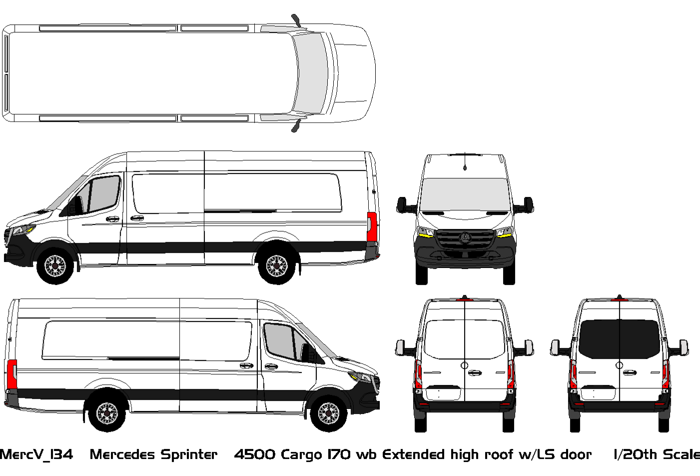 Pro Vehicle Outlines: Templates