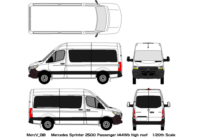 Pro Vehicle Outlines: Templates
