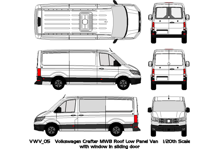 Pro Vehicle Outlines: Templates