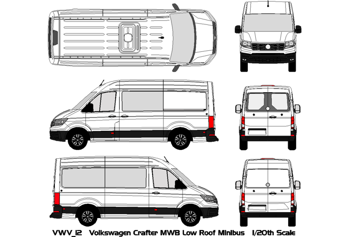 Pro Vehicle Outlines: Templates