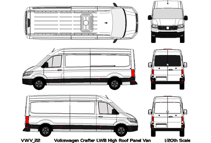 Pro Vehicle Outlines: Templates