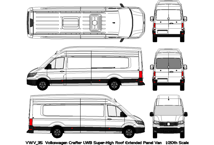 Pro Vehicle Outlines: Templates
